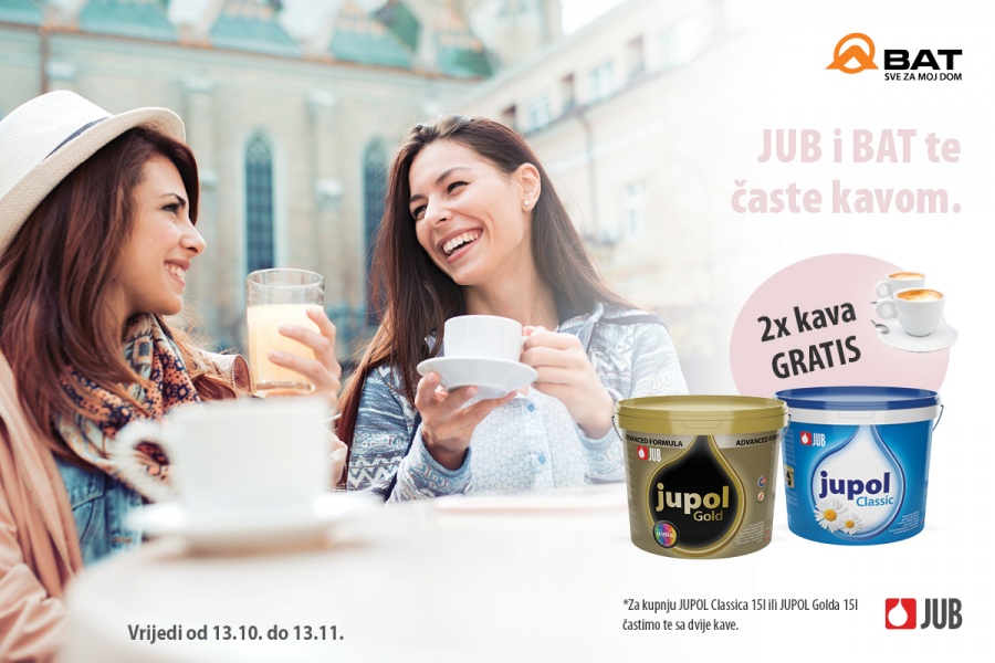 JUB i BAT te časte kavom - BAT prodajni centar